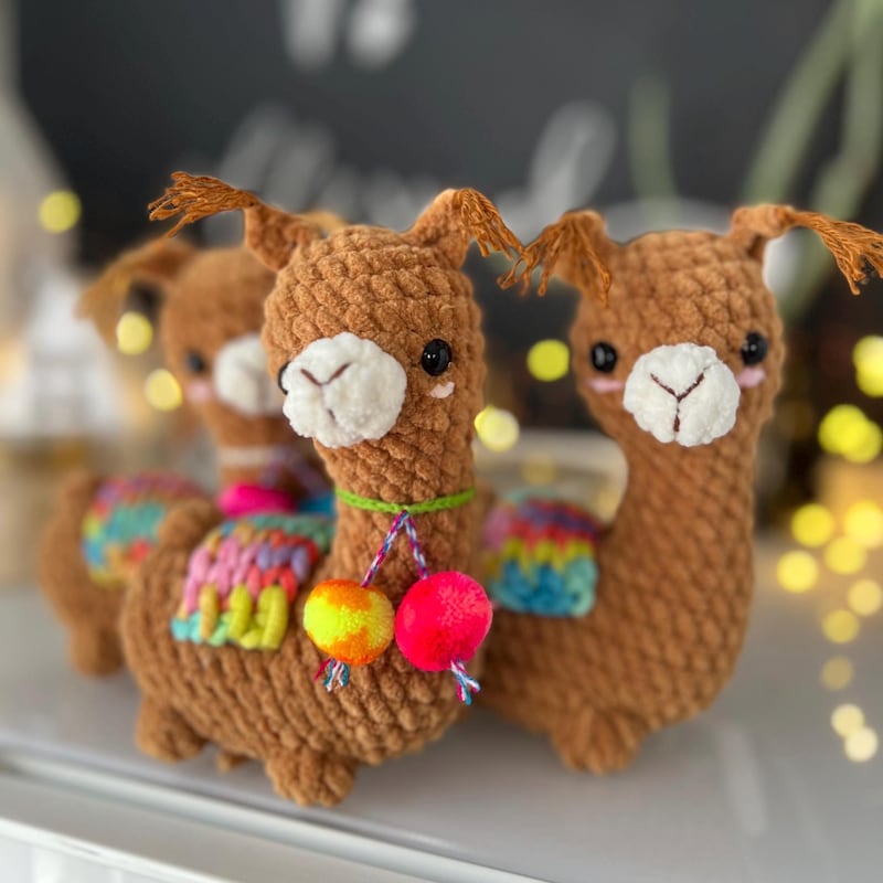 Llama Plushie - Etsy