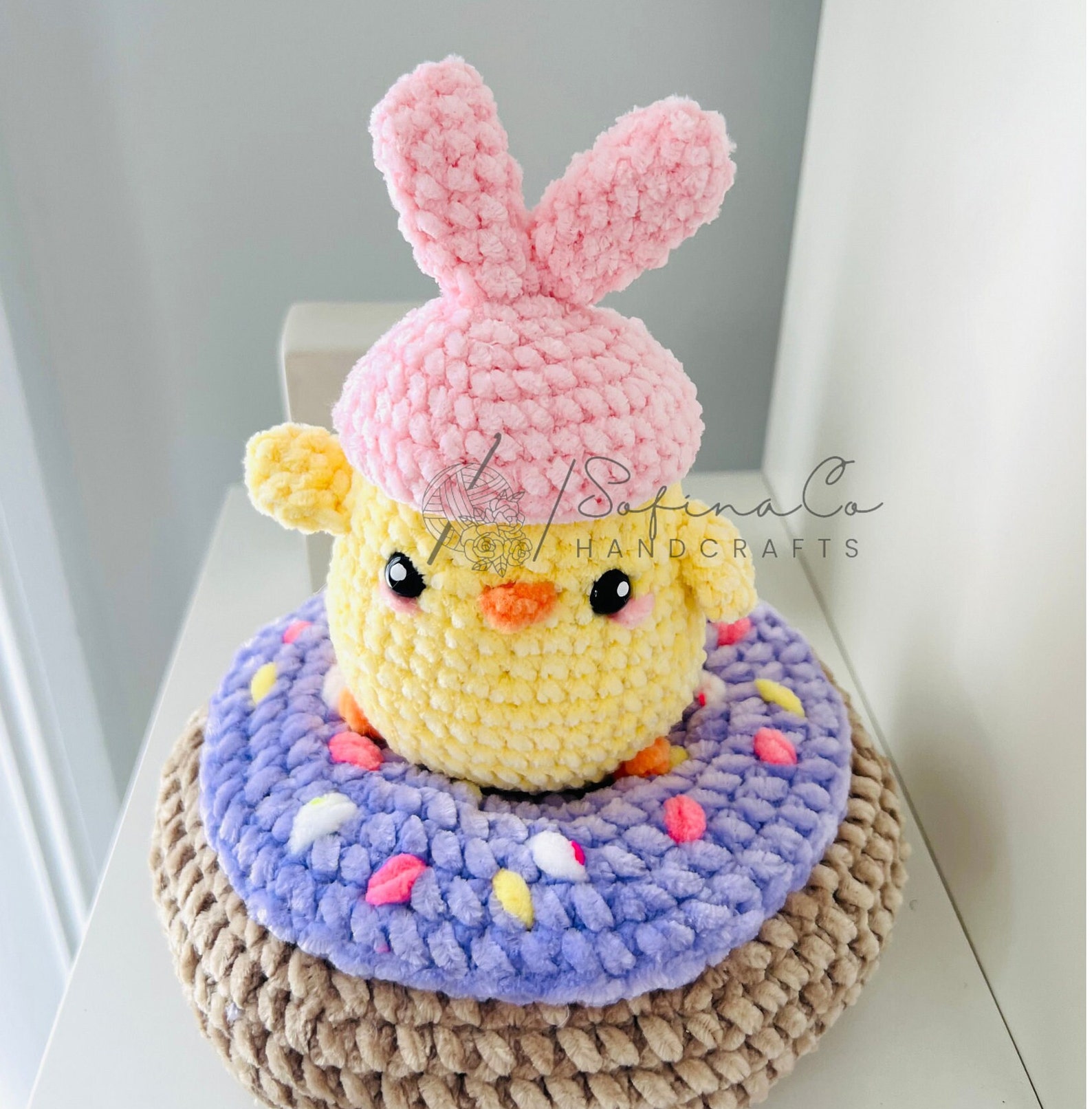 Chick Crochet Amigurumi: Plushie Toy, Baby Toy, Decor, Baby/kids Gift ...