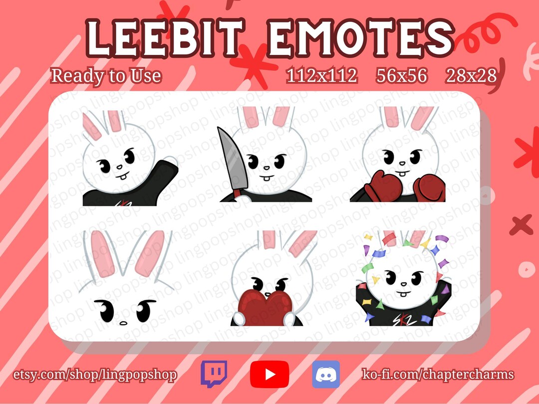 Lee Know Skzoo Emotes | Leebit | Stray Kids | K-pop | Ready to Use ...