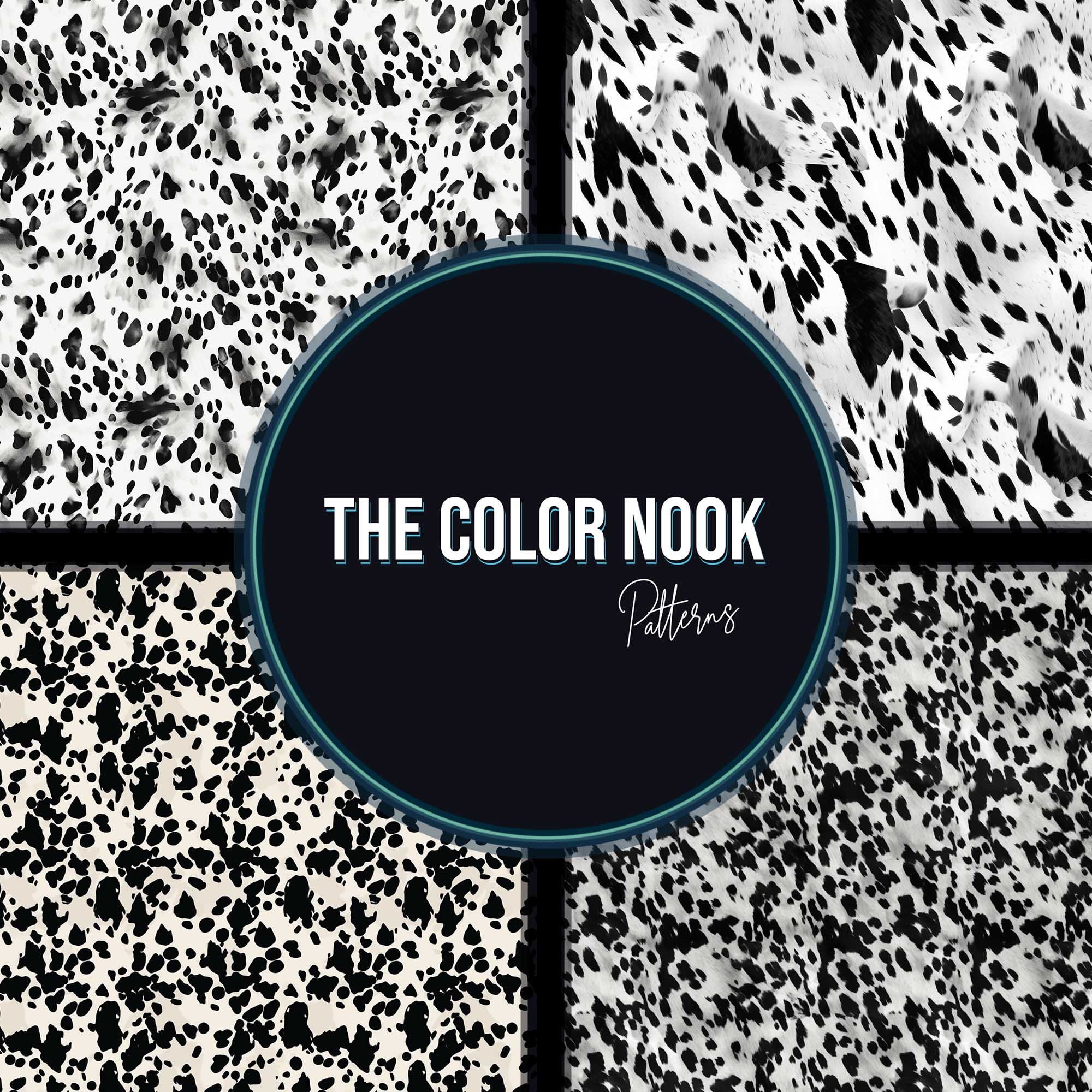 20 Cow Print Patterns Digital Papers Seamless Patterns - Etsy