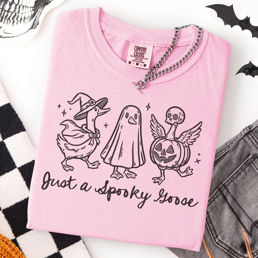 Just A Spooky Goose Doodles PNG, Doodle Art Design, Halloween ...