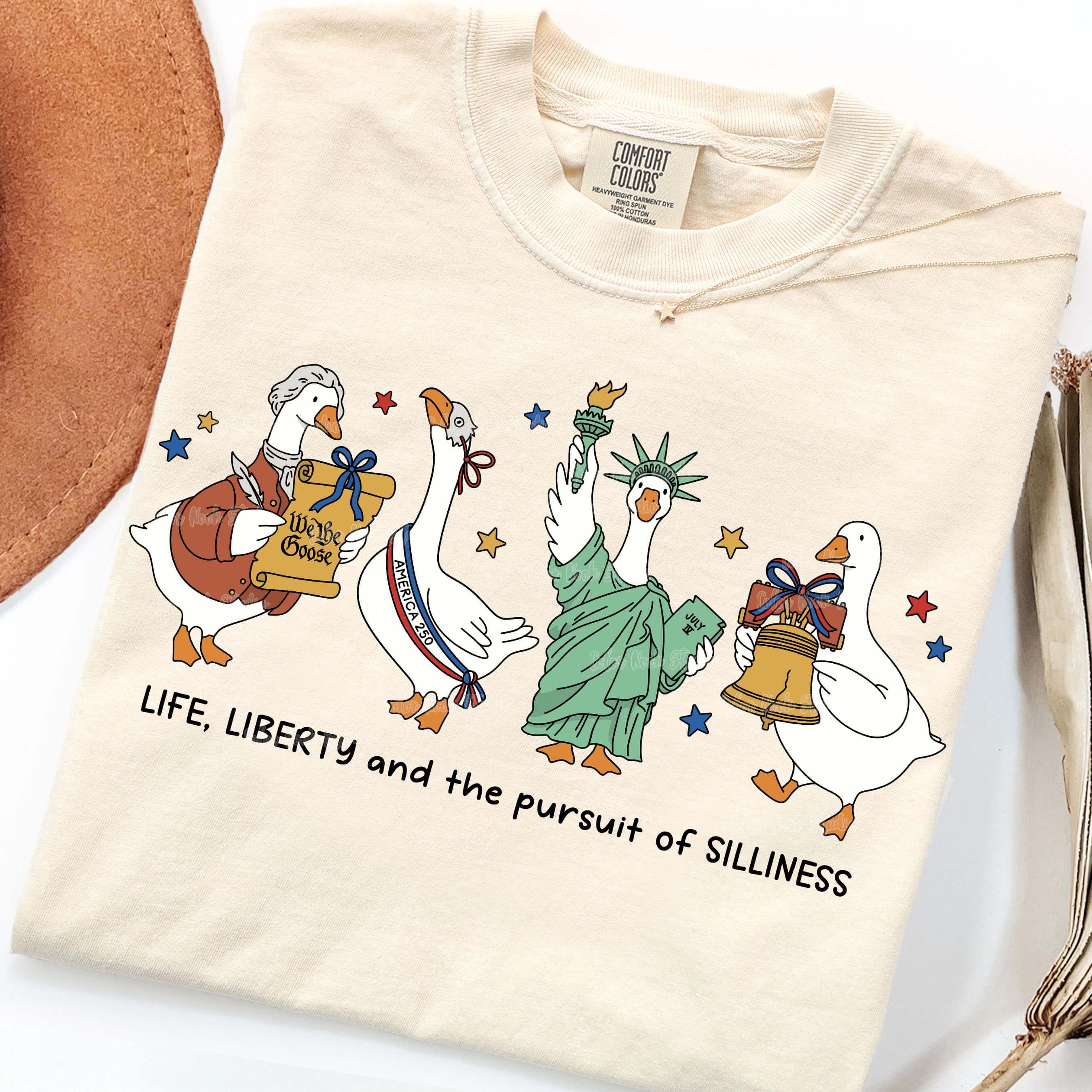 America 250 Goose PNG File, USA 250th Anniversary, Funny Patriotic ...