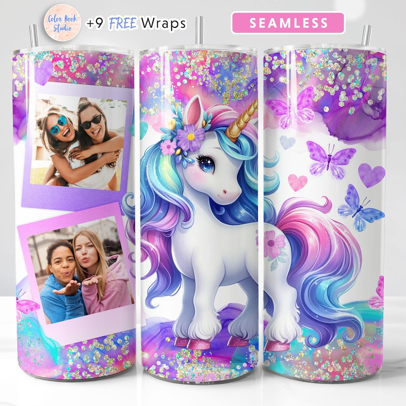 Unicornios Digital Paper - Etsy