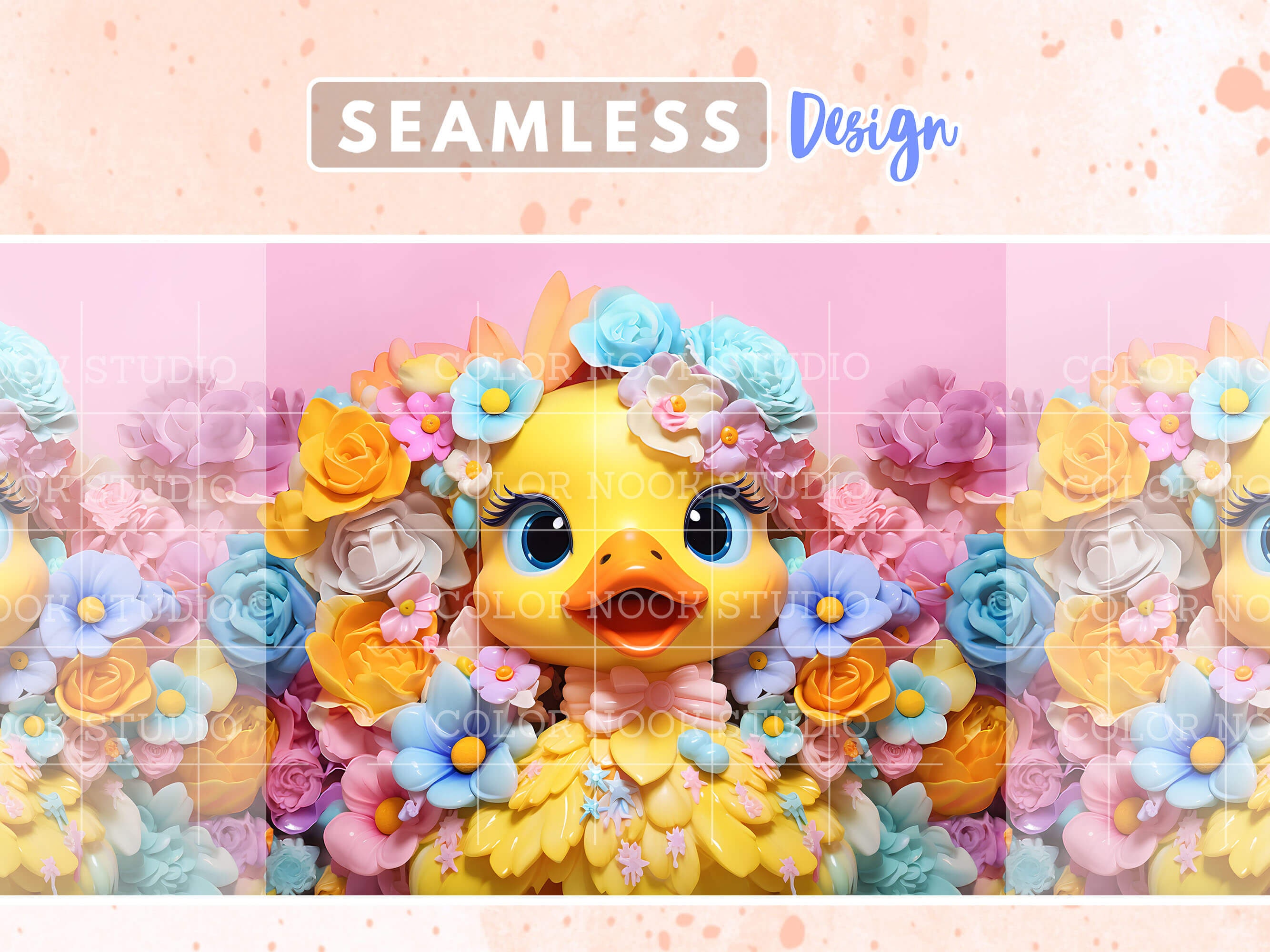 3D Yellow Duck 20 Oz 30 Oz Skinny Straight Tapered Tumbler - Etsy