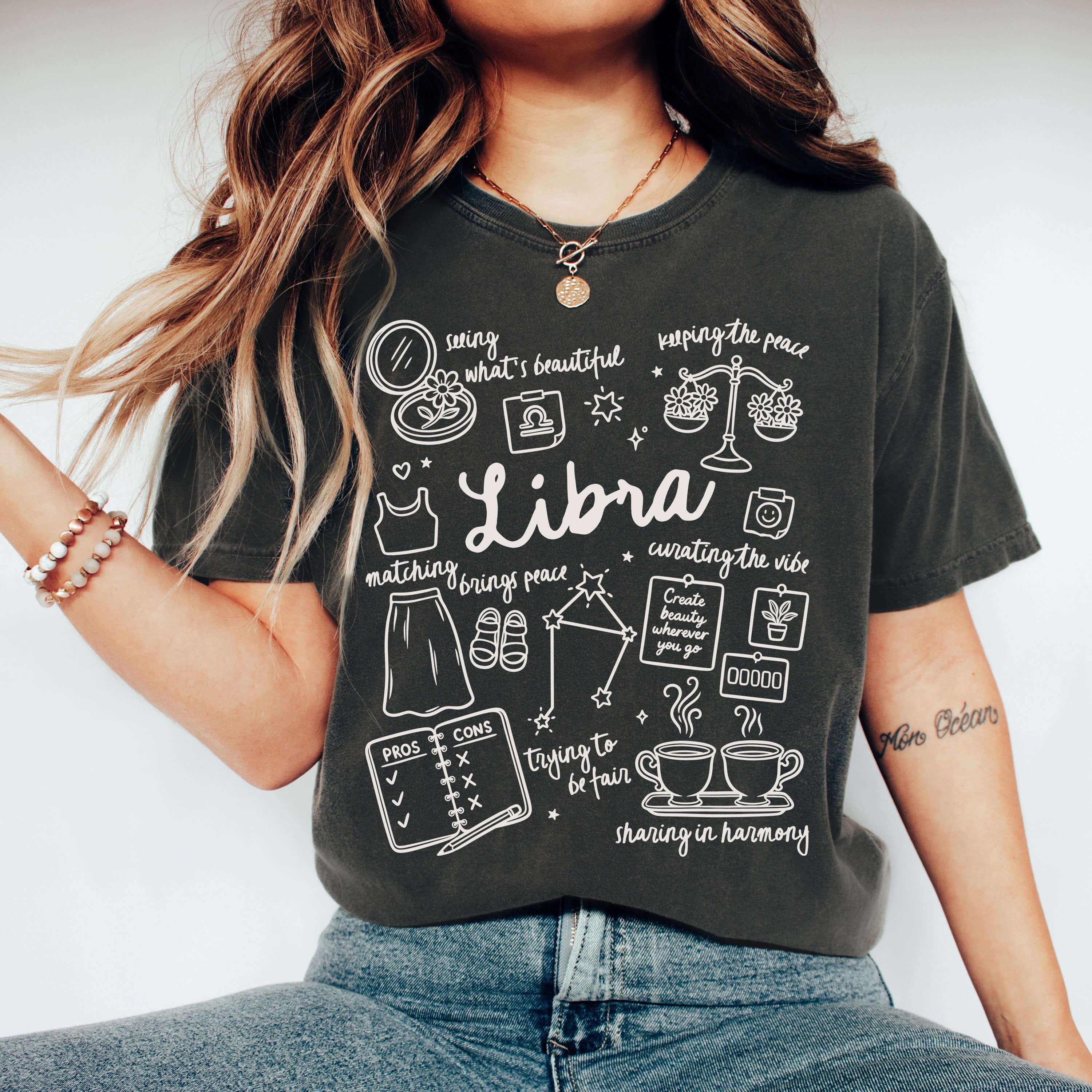 Libra Zodiac Doodle Design, Astrology PNG, Doodle Art, Transparent ...