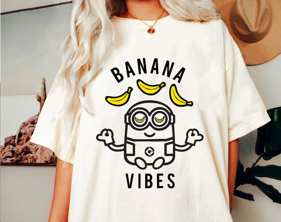 Despicable Me Minions Banana Vibes Meditation Minion Sketch - Etsy