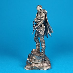 Tin Miniature, Figurine of Simon «ghost» Riley (call of Duty). Metal ...