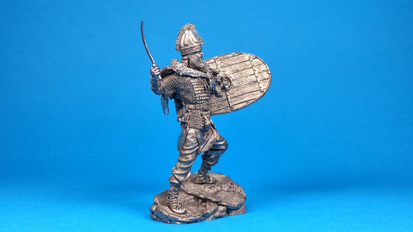 Tin Miniature 75 Mm, Figurine of Dacian Warrior, 101 AD. Metal Figure ...