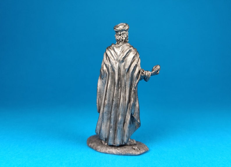 Tin Miniature Figurine of Melchizedek Priest of the Most High God ...