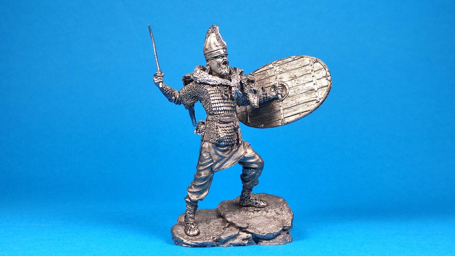 Tin Miniature 75 Mm, Figurine of Dacian Warrior, 101 AD. Metal Figure ...
