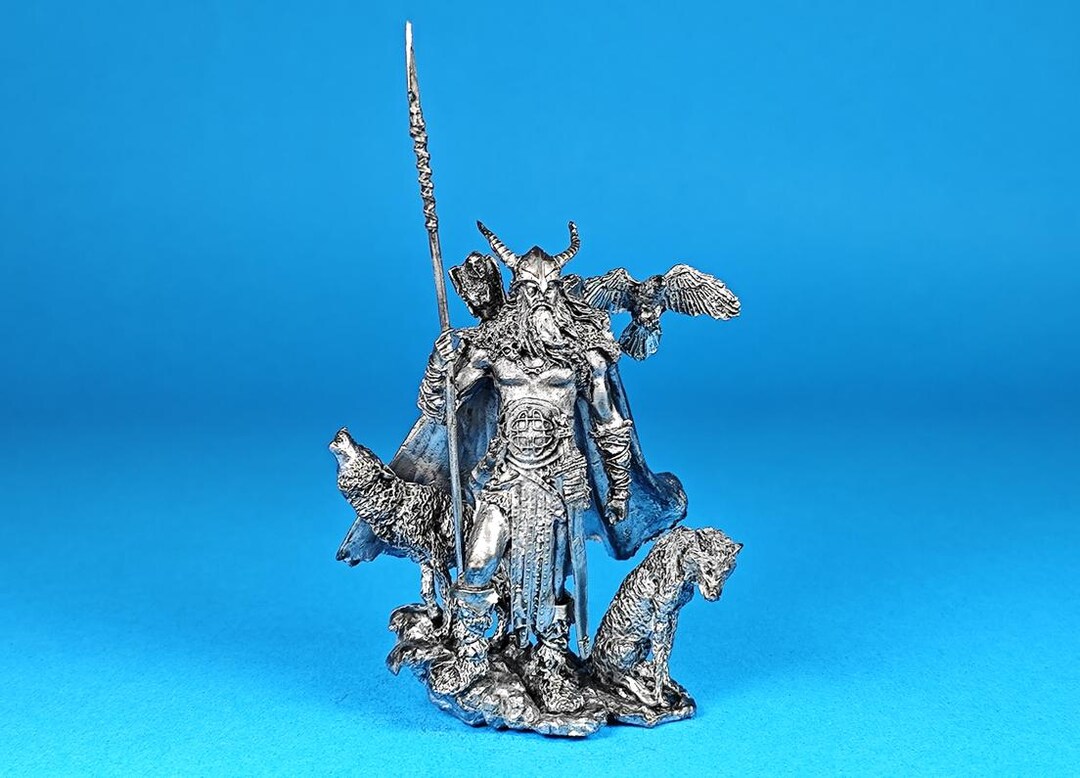 The Supreme God Odin is the Lord of the Aesir - Collectible Tin ...