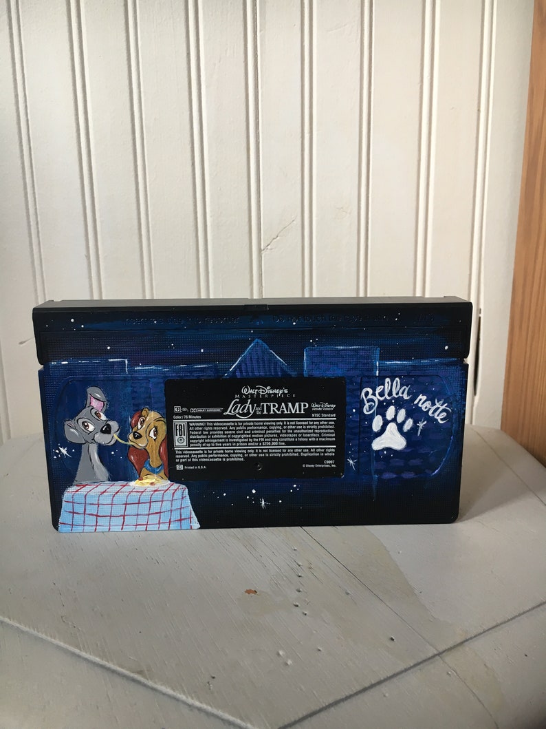 Hand Painted VHS Tape - Etsy