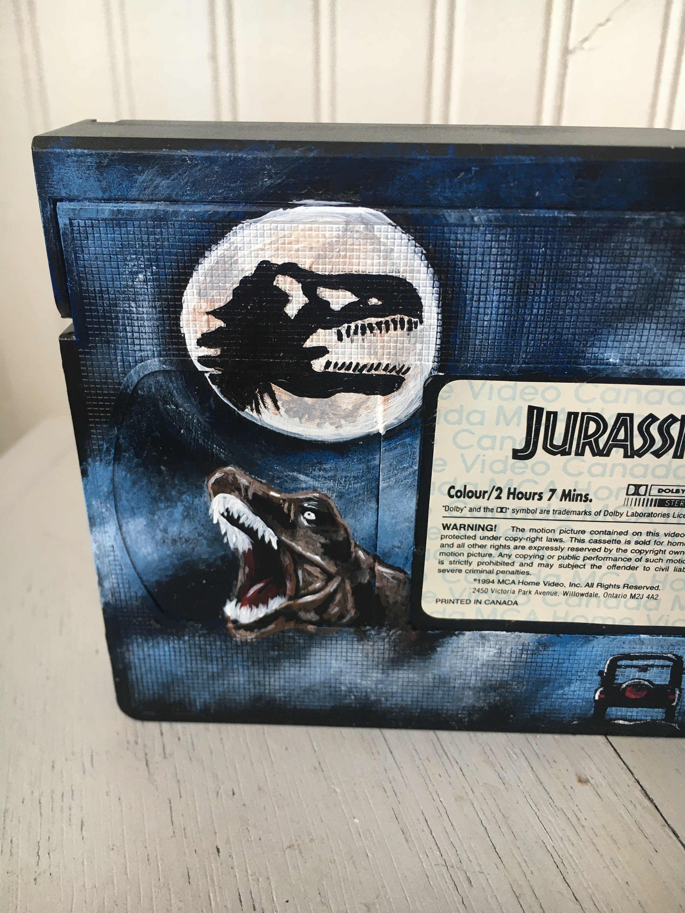 Hand Painted VHS Tape - Etsy