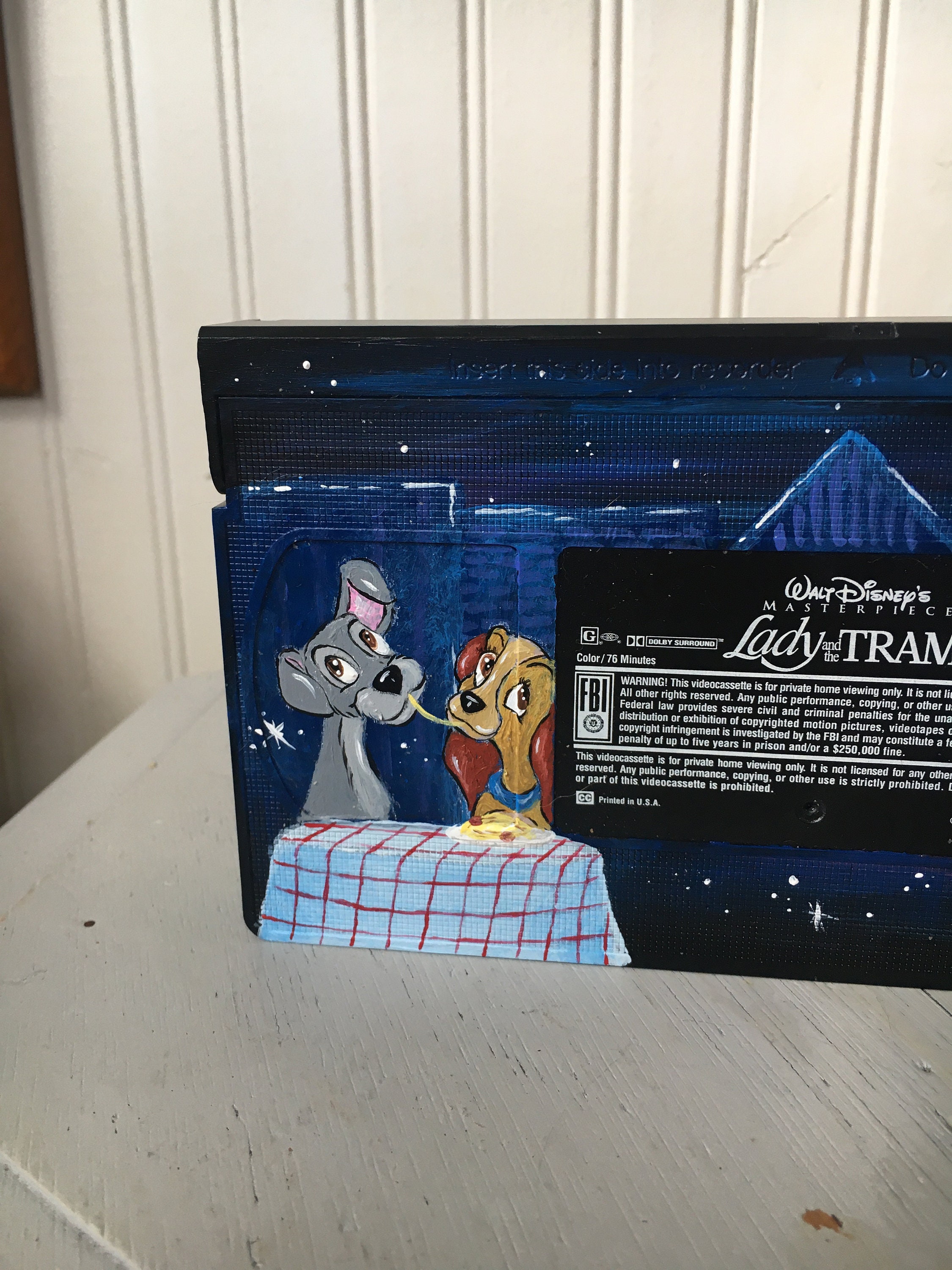 Hand Painted VHS Tape - Etsy