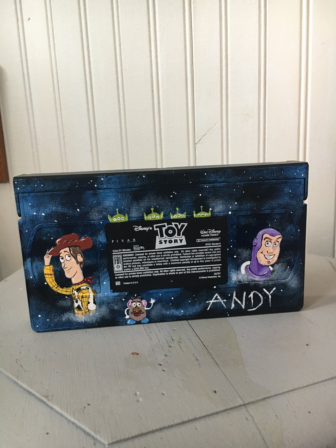 Hand Painted VHS Tape - Etsy