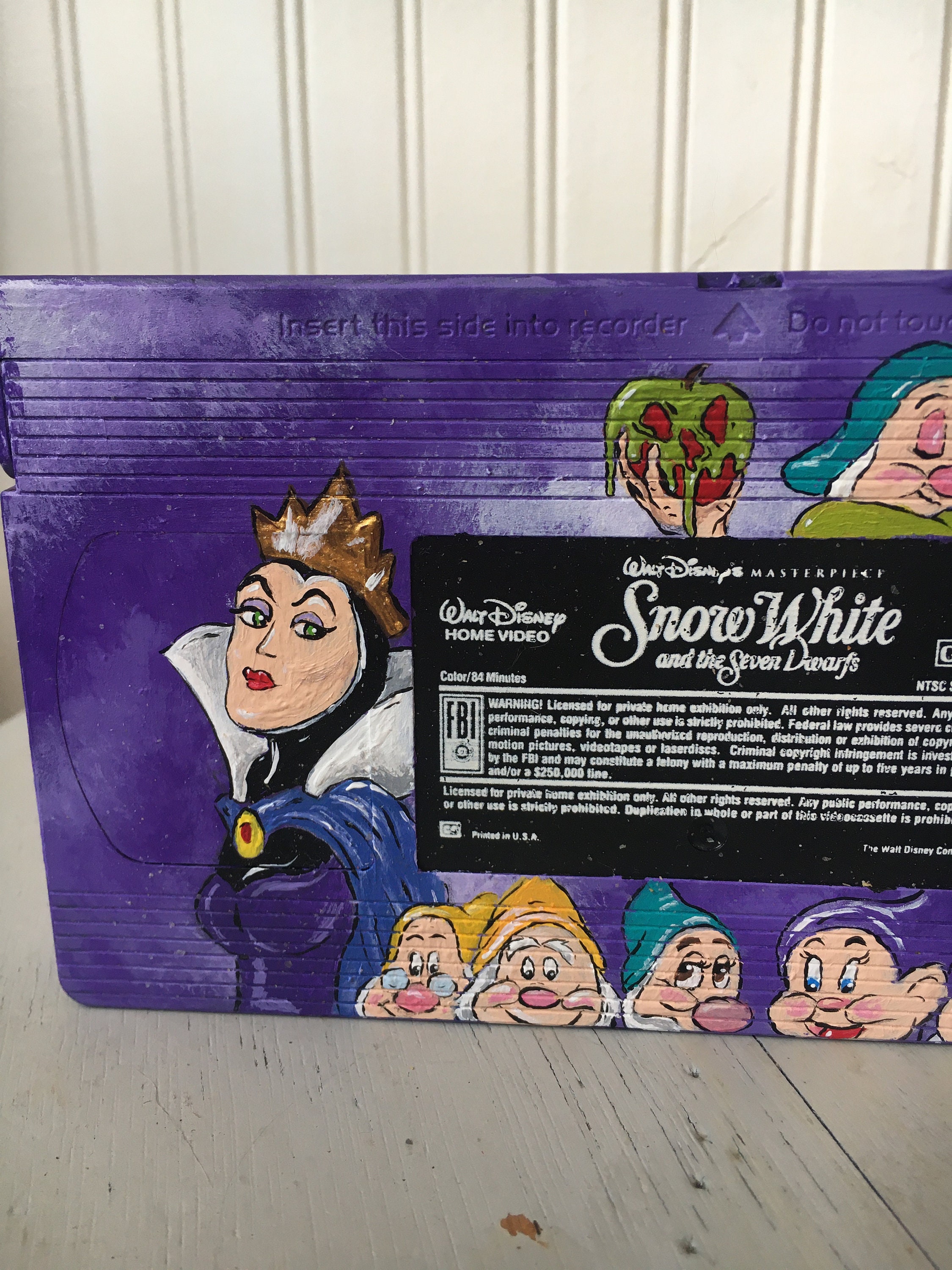 Hand Painted VHS Tape - Etsy