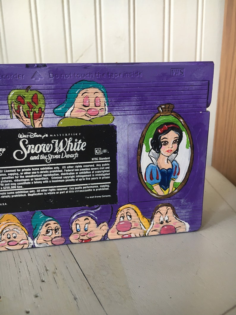 Hand Painted VHS Tape - Etsy