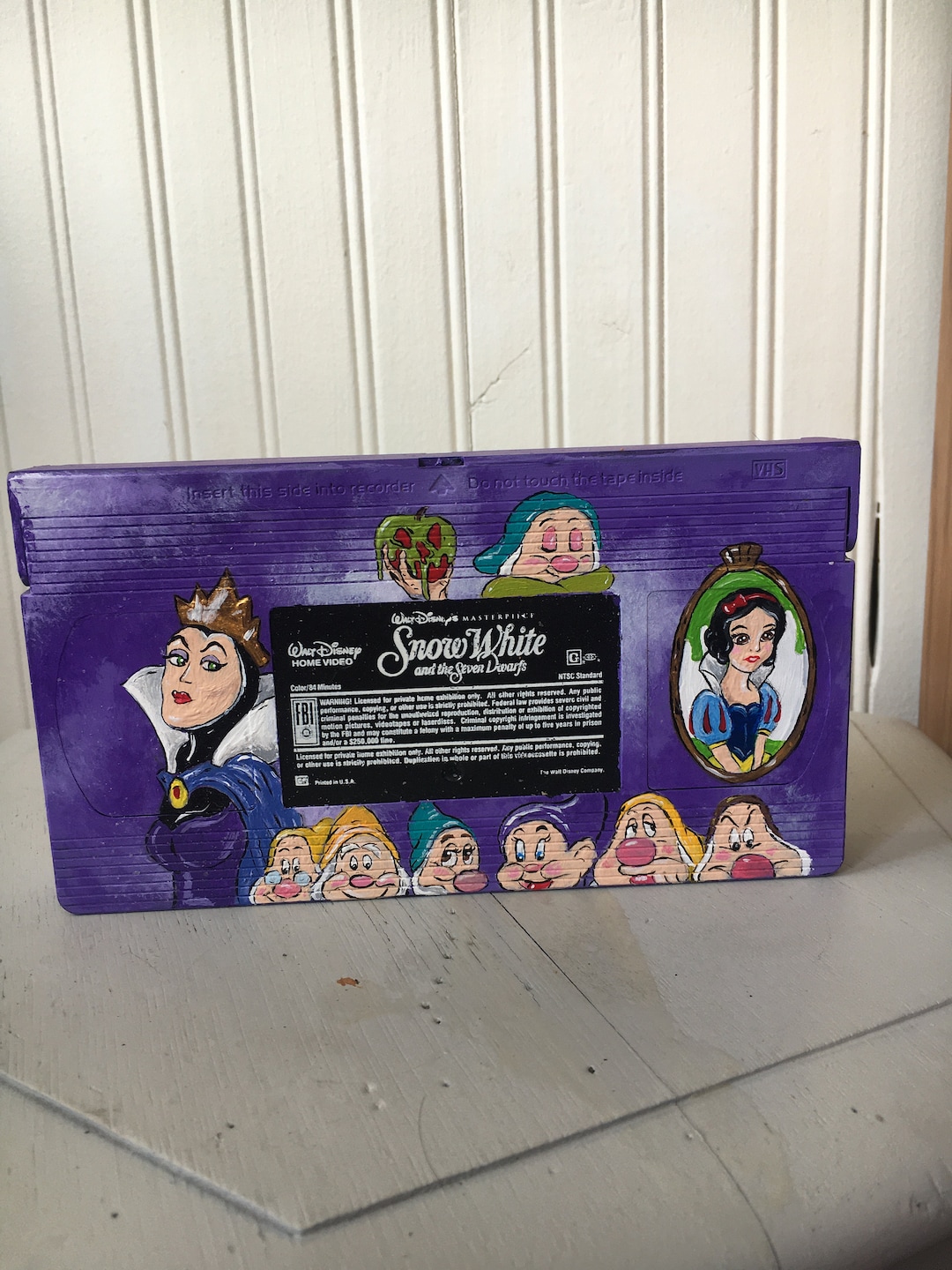 Hand Painted VHS Tape - Etsy