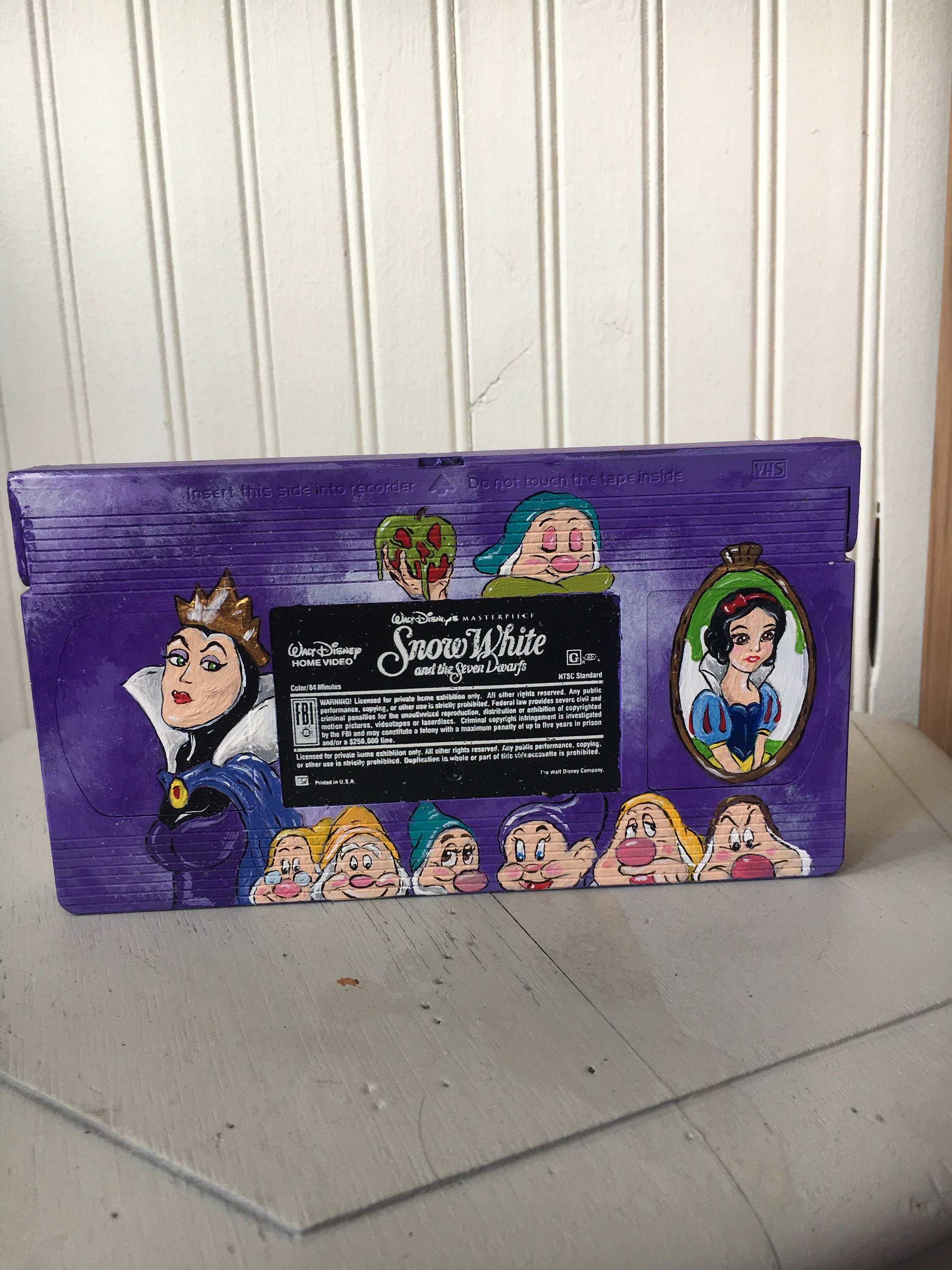 Hand Painted VHS Tape - Etsy