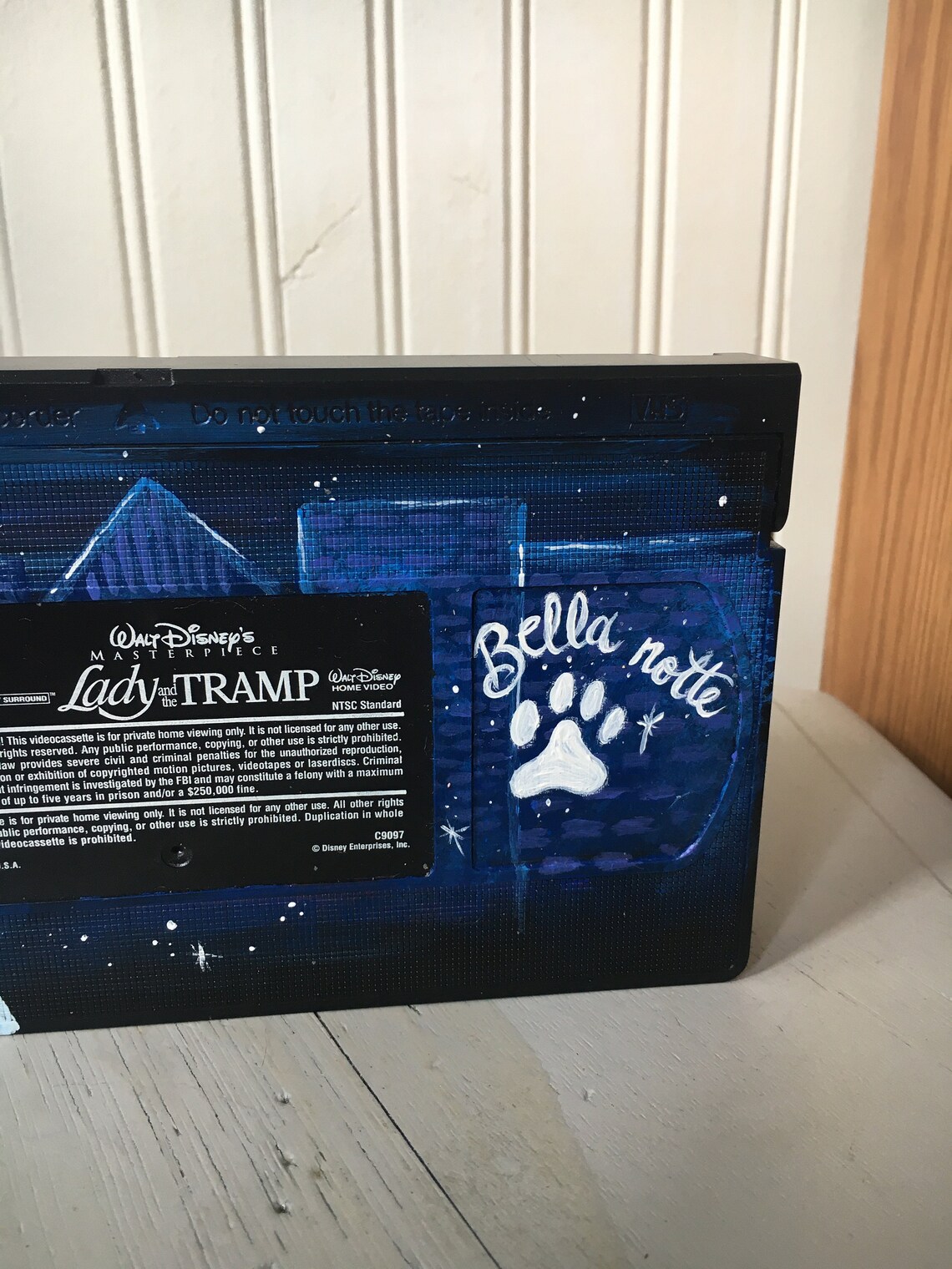 Hand Painted VHS Tape - Etsy