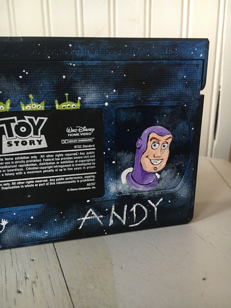 Hand Painted VHS Tape - Etsy