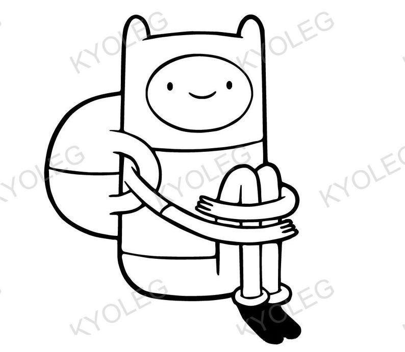 Finn and Jake - Digital Download : Png -dxf -ai -eps -svg -pdf - Etsy