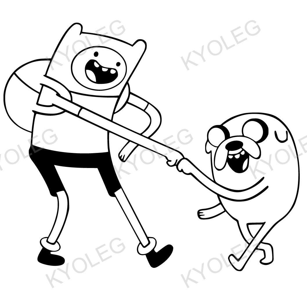 Finn and Jake - Digital Download : Png -dxf -ai -eps -svg -pdf - Etsy