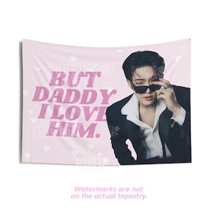 Mingi Ateez Flag, but Daddy I Love Him Kpop, Mingi Ateez Photo Banner ...