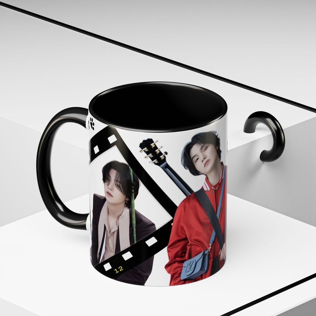 Suga K-pop Photo Mug Min Yoongi BTS Mug, Army K-pop Gift, Suga Bias ...