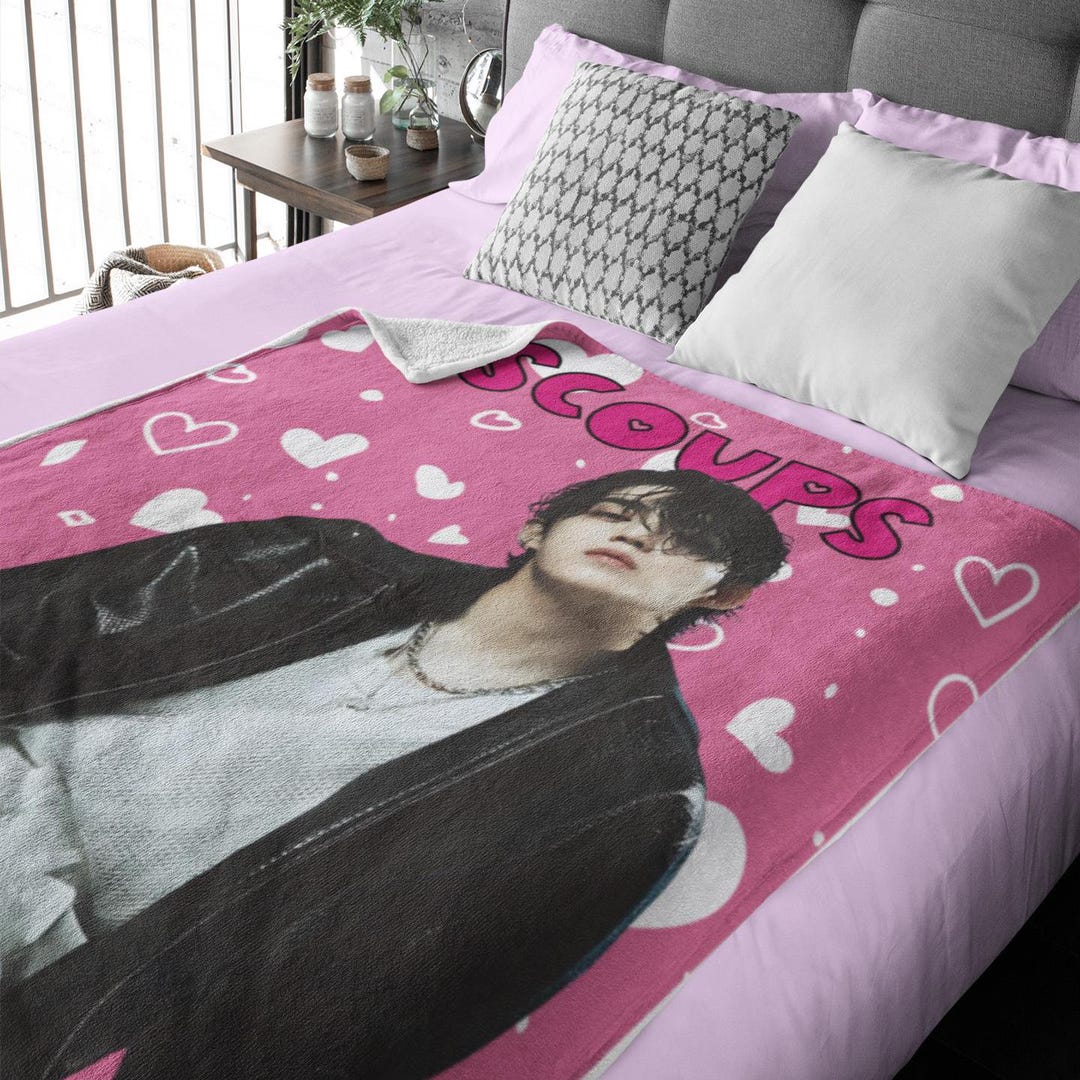 Scoups Blanket, Scoups Seventeen Personalized Blanket, Custom Gift for ...