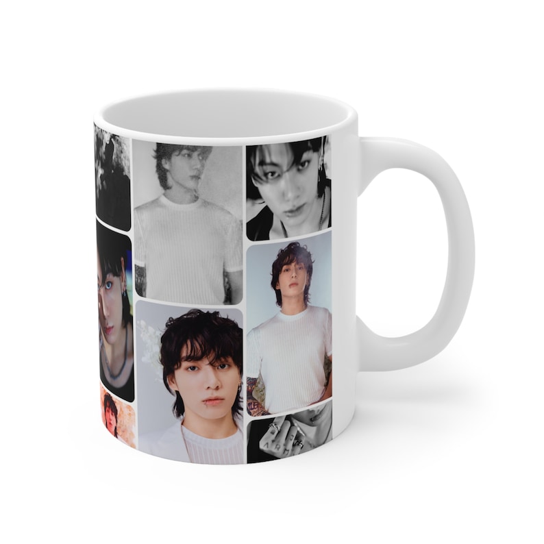 Custom K-pop Photo Mug Jeon Jungkook JK BTS, Jungkook Seven Mug, Army K ...