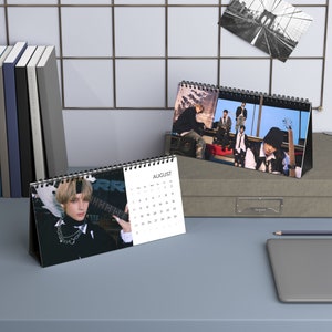 TXT Desk Calendar 2025, Kpop TXT Custom Calendar, Gift for Moa ...