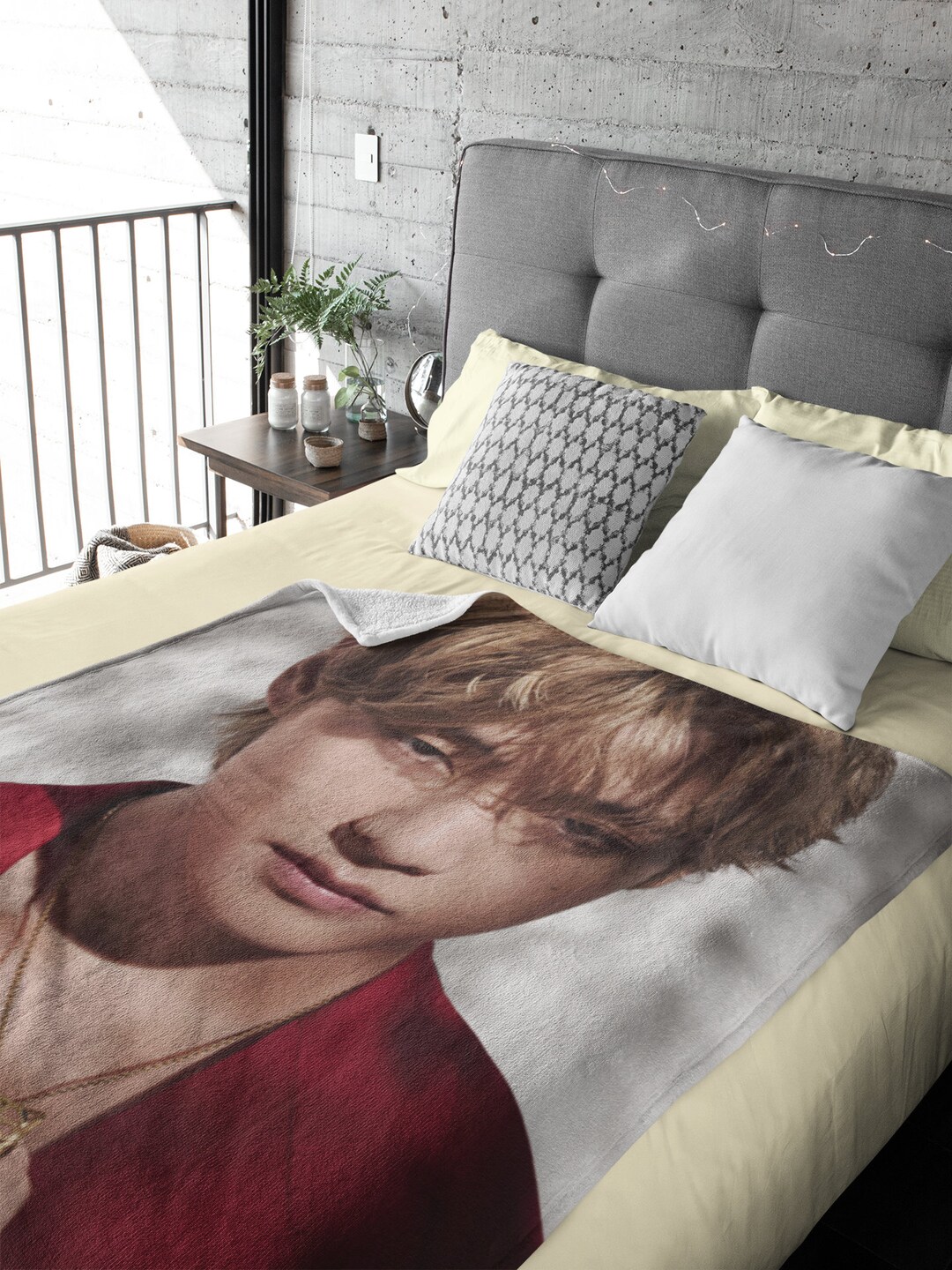 BTS Blanket Custom Kim Taehyung Blanket Gift for Taehyung Bias ...