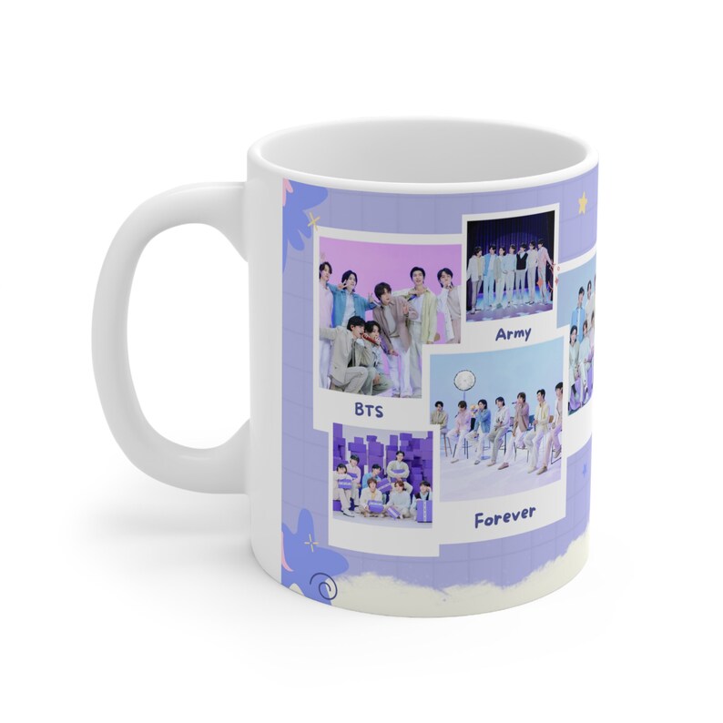 Bts Mug Kpop Custom K-pop BTS Ot7 Photo Mug Bangtan BTS Mug - Etsy