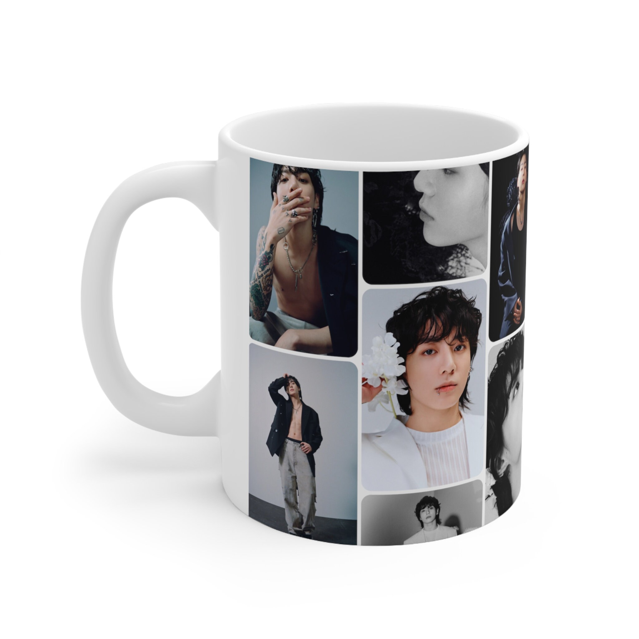 Custom K-pop Photo Mug Jeon Jungkook JK BTS, Jungkook Seven Mug, Army K ...