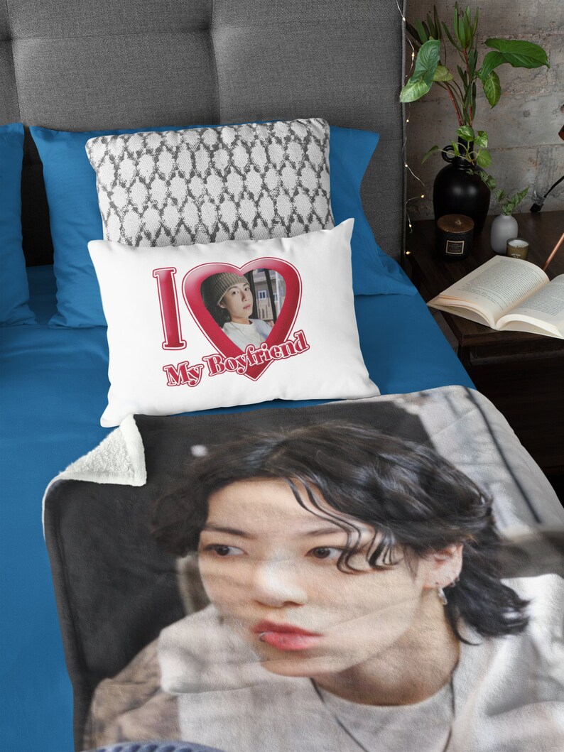 Jungkook Photo Blanket Jeon Jungkook, Personalized Merch, Velveteen ...