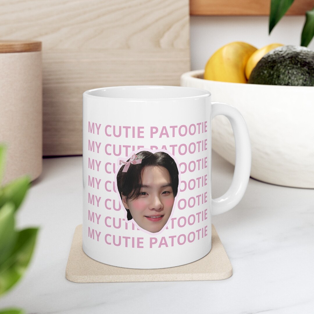 Custom Suga K-pop Photo Mug Suga BTS Min Yoongi Mug, Army K-pop Gift ...