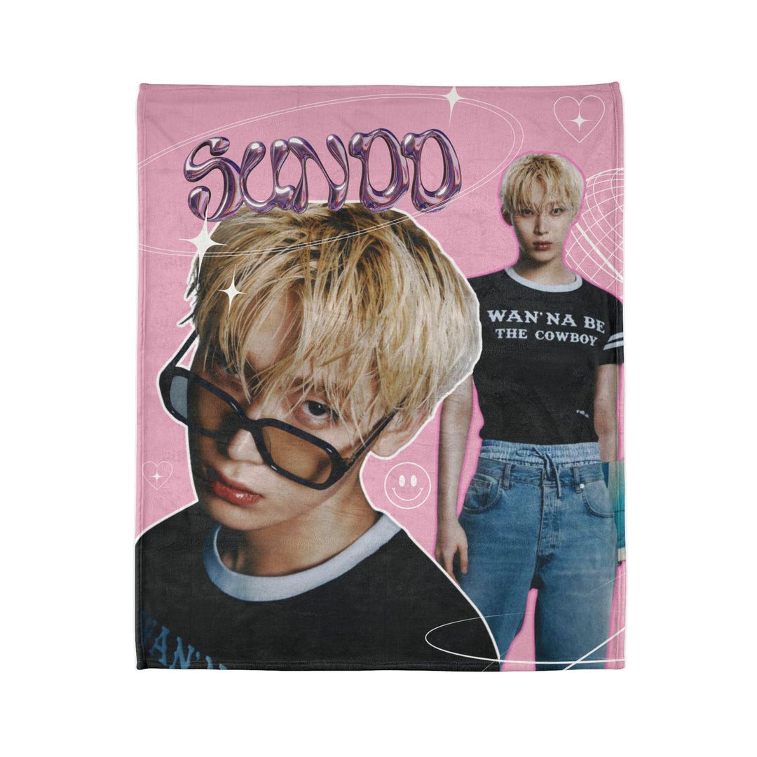 Sunoo Enhypen Blanket, Enhypen Personalized Merch, Custom Gift Engene ...