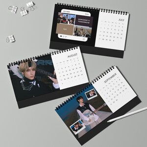 TXT Desk Calendar 2025, Kpop TXT Custom Calendar, Gift for Moa ...