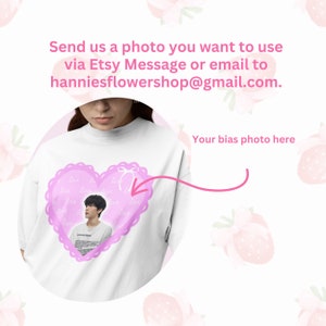 Custom Kpop T-shirts Coquette Kpop Tshirt Personalized Boyfriend Shirt ...