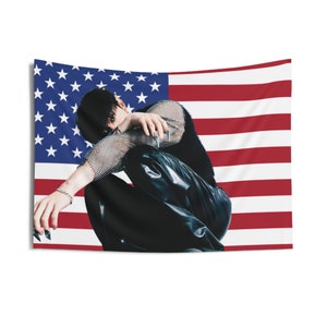 Stray Kids Bangchan Flag Banner, Bangchan Stray Kids Kpop American Flag ...