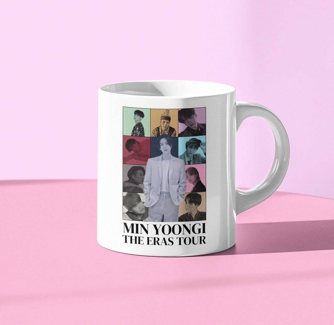 Suga K-pop Photo Mug Min Yoongi BTS Mug, Army K-pop Gift, Suga Bias Kpop Gift, BTS Mugs Kpop ...