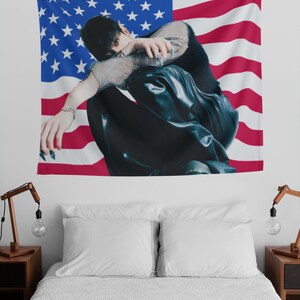 Stray Kids Bangchan Flag Banner, Bangchan Stray Kids Kpop American Flag ...