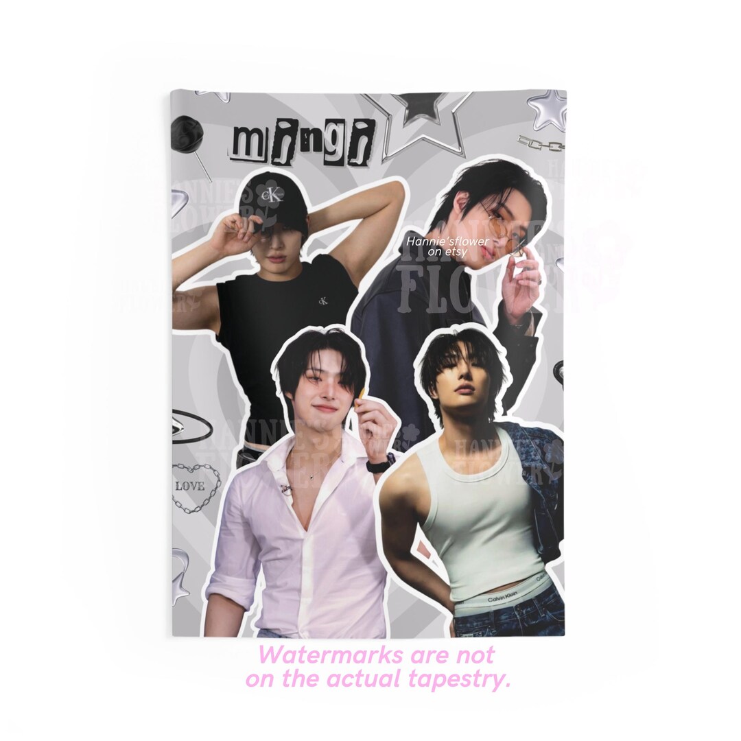 Mingi Ateez Concert Flag, Ateez Kpop Flag, Mingi Concert Photo Banner ...