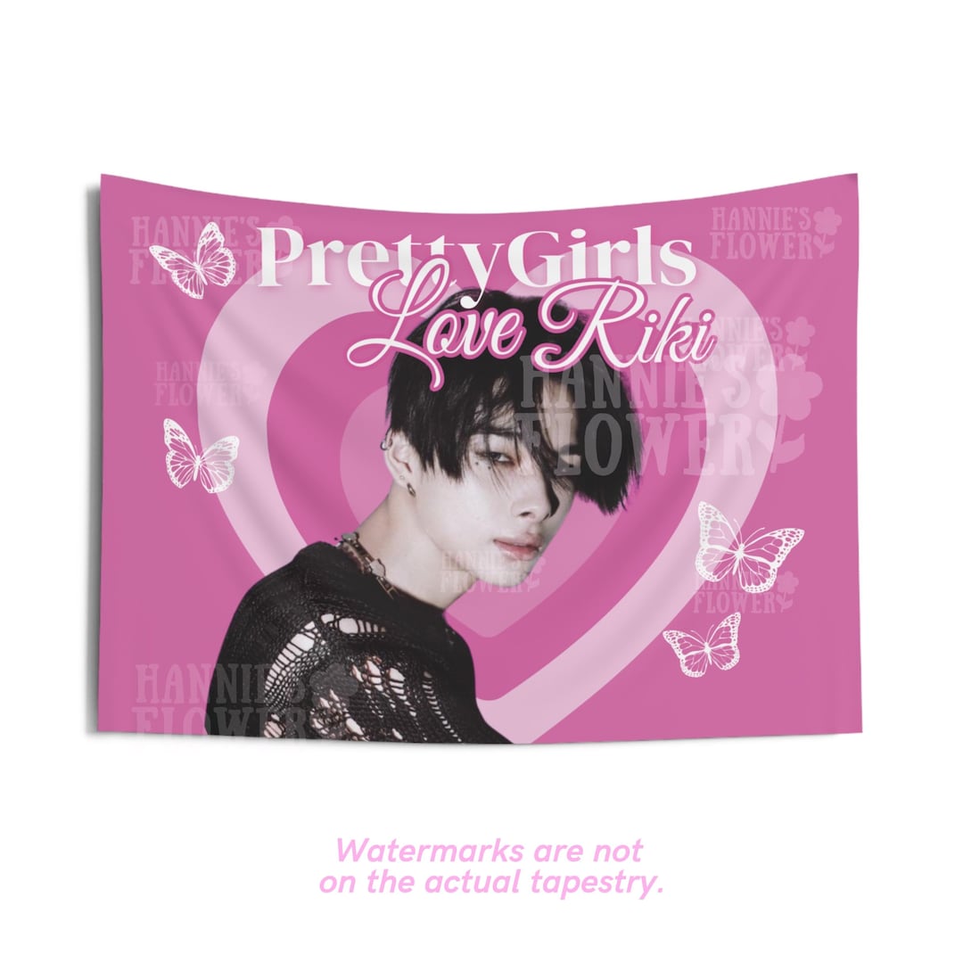 Niki Enhypen Pretty Girls Concert Flag, Niki Enhypen Kpop Banner, Wall ...