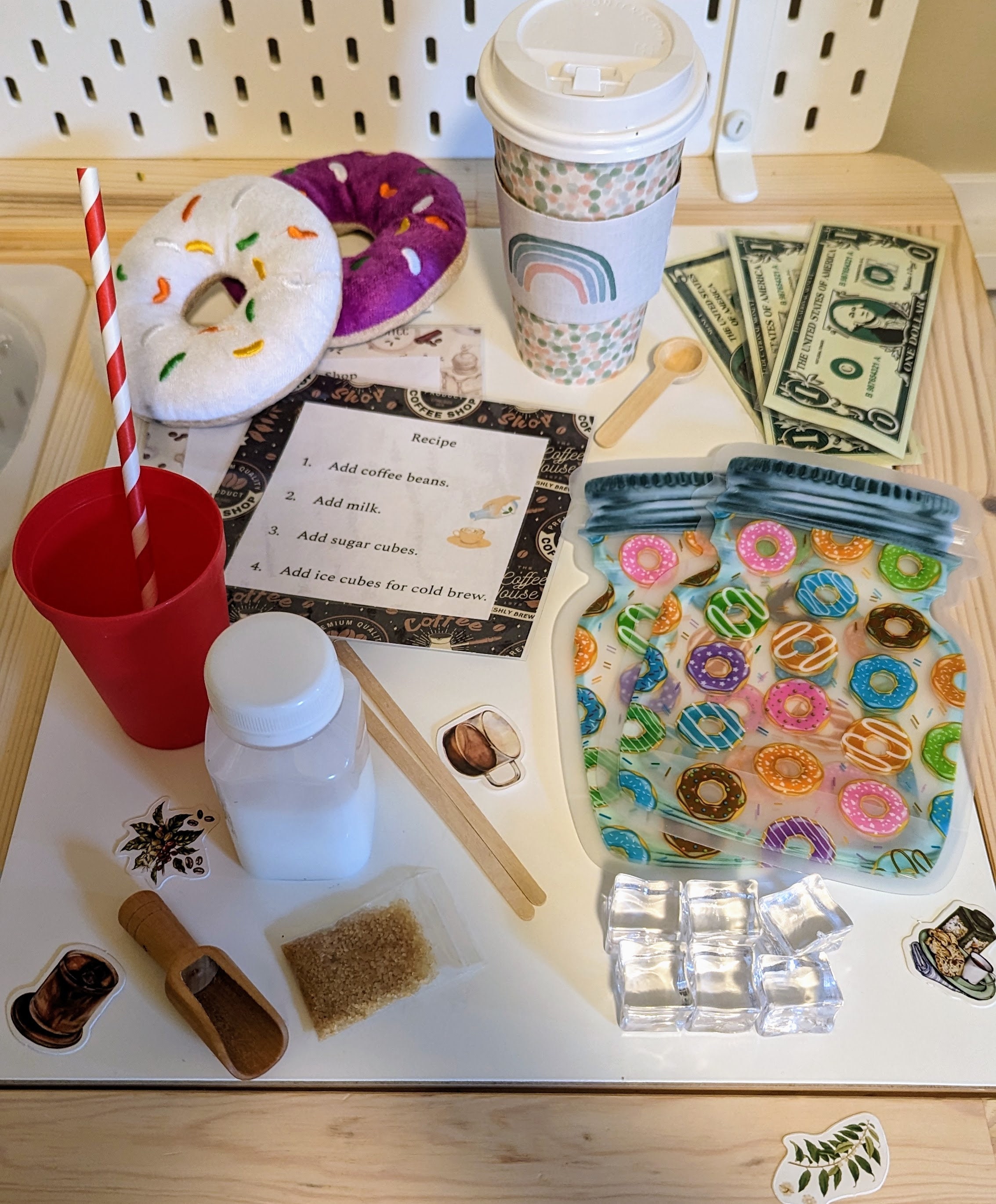 Coffee Shop Sensory Bin Filler Kit - Etsy