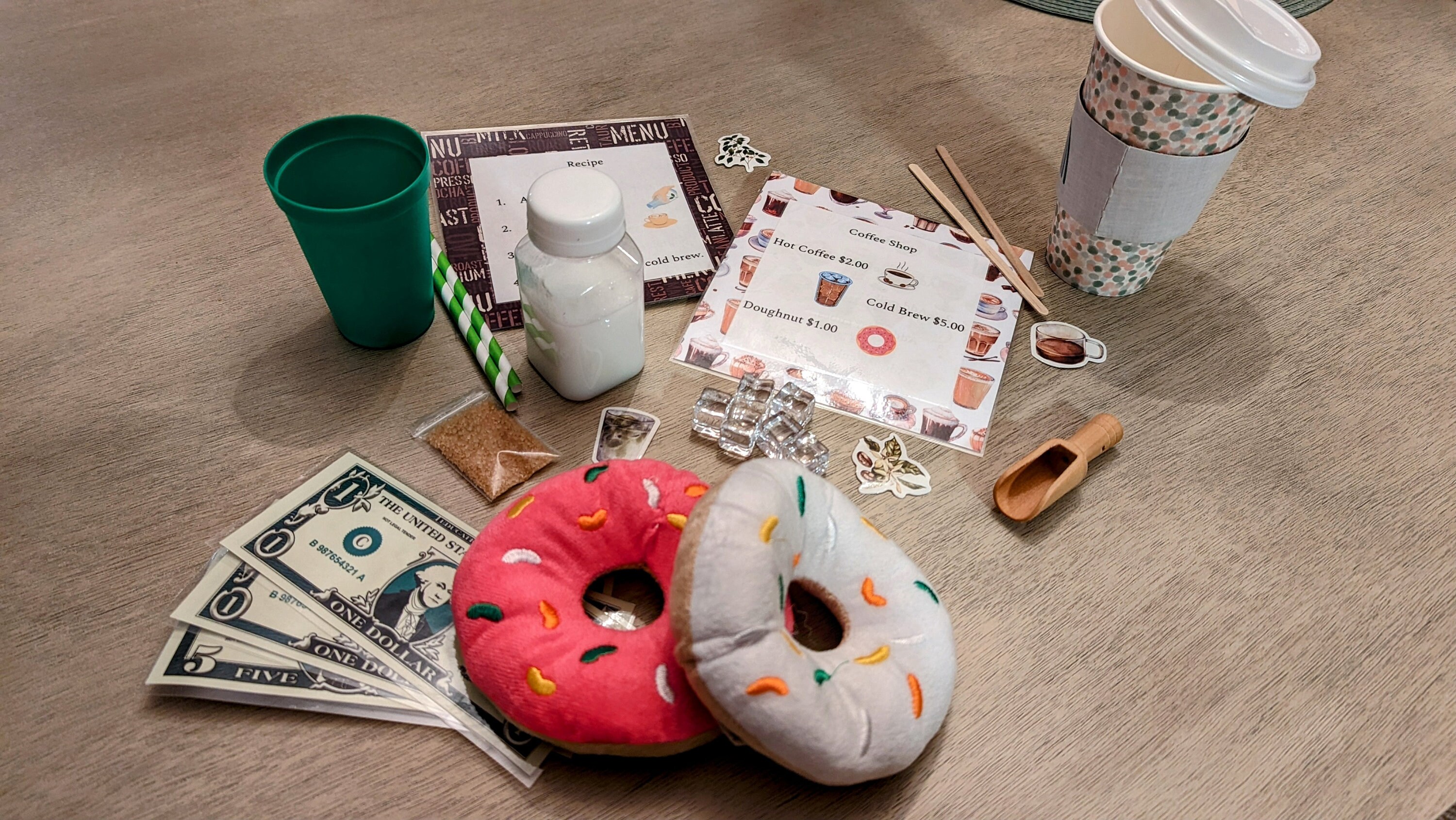 Coffee Shop Sensory Bin Filler Kit - Etsy