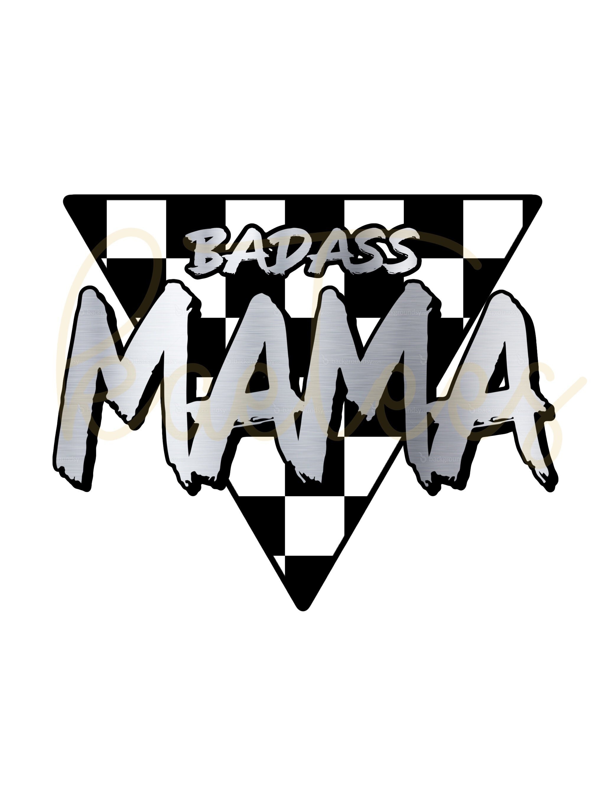 Rocker Mama PNG Sublimation Digital Design Download Edgy Mama - Etsy