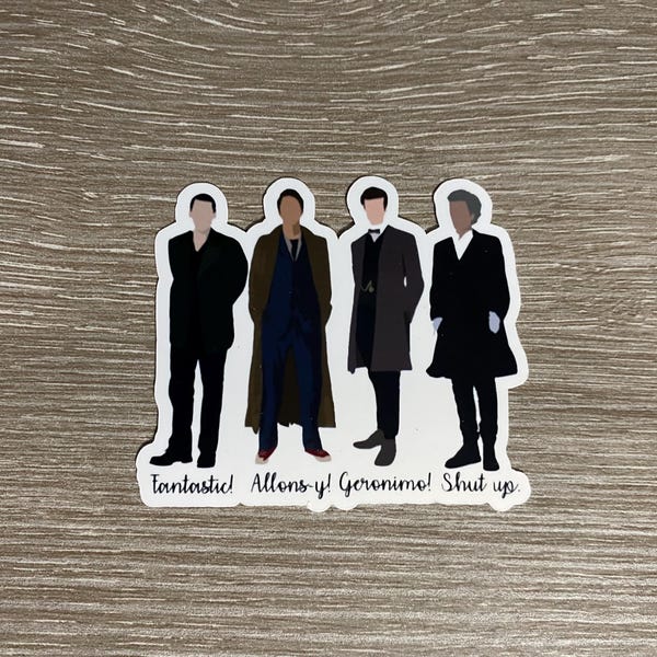 Doctor Who Sticker - Etsy