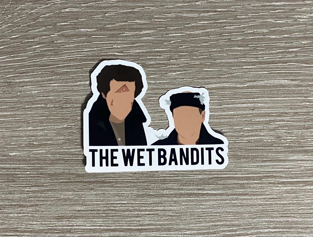 Wet Bandits Sticker Home Alone Sticker Glossy or Holographic Kindle ...